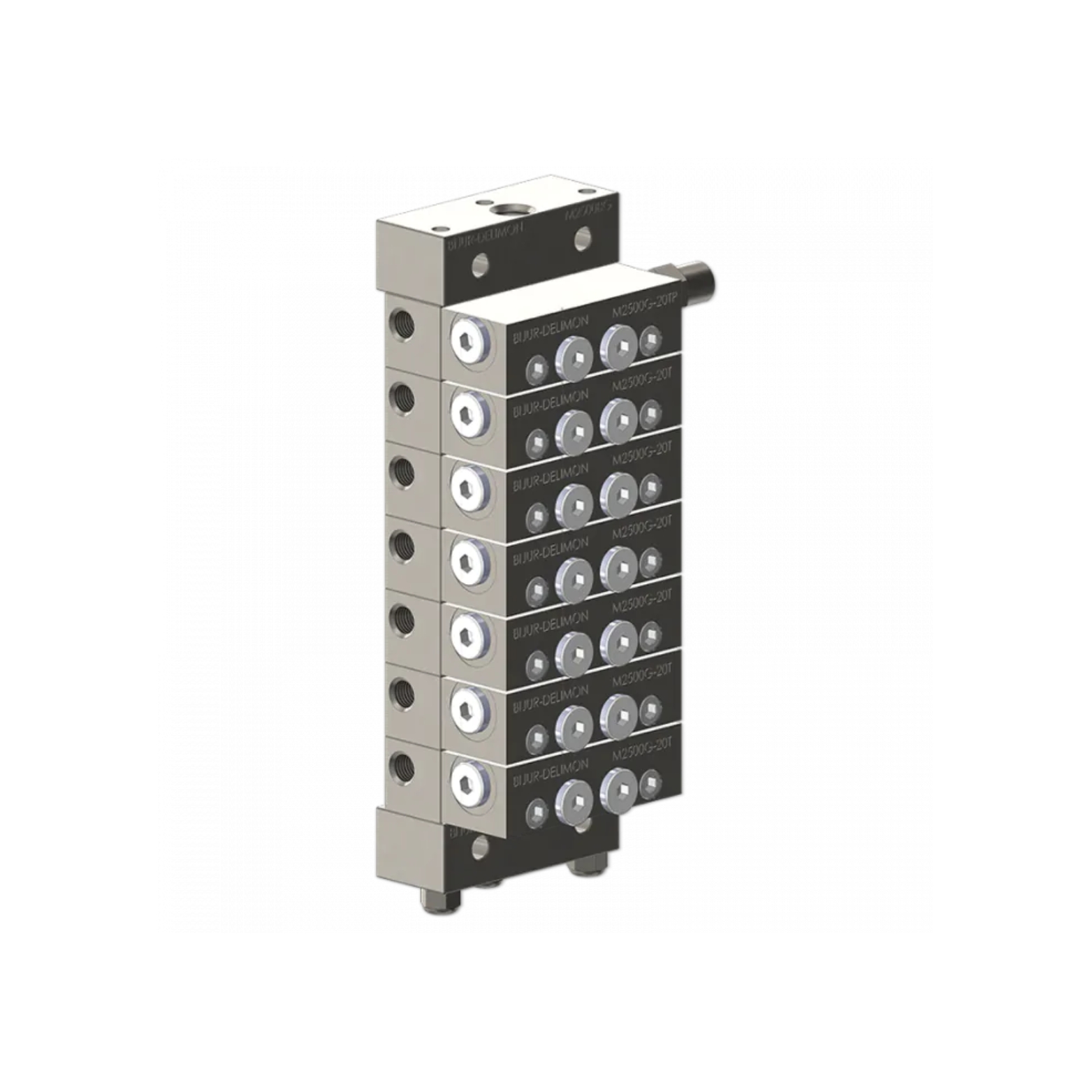Bijur Delimon 7 SECTION MANIFOLD – NPT | Exim Engineering